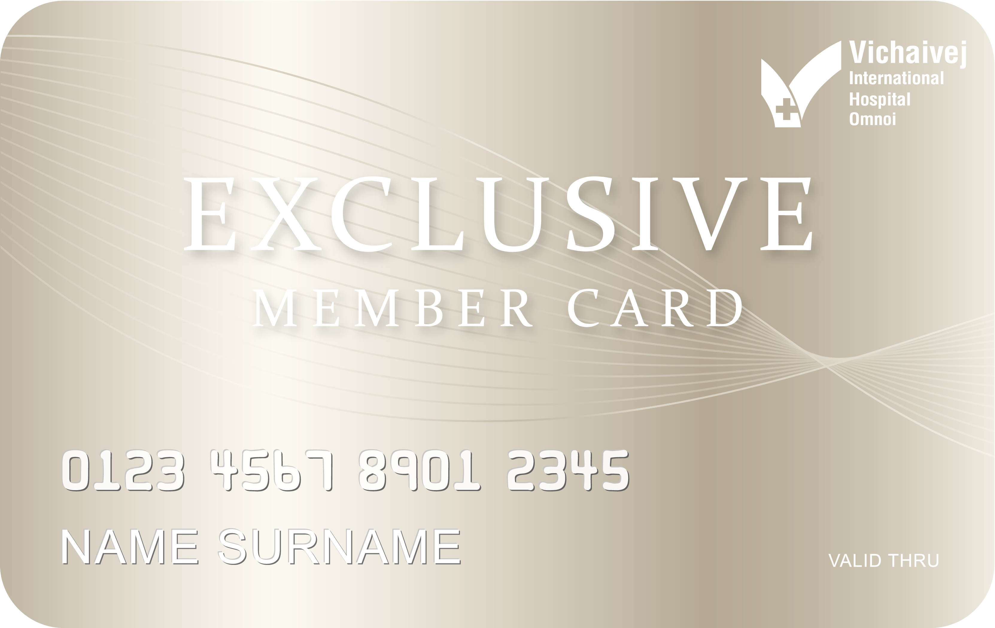 บัตร EXCLUSIVE MEMBER CARD - โรงพยาบาลวิชัยเวช อินเตอร์เนชั่นแนล อ้อมน้อย